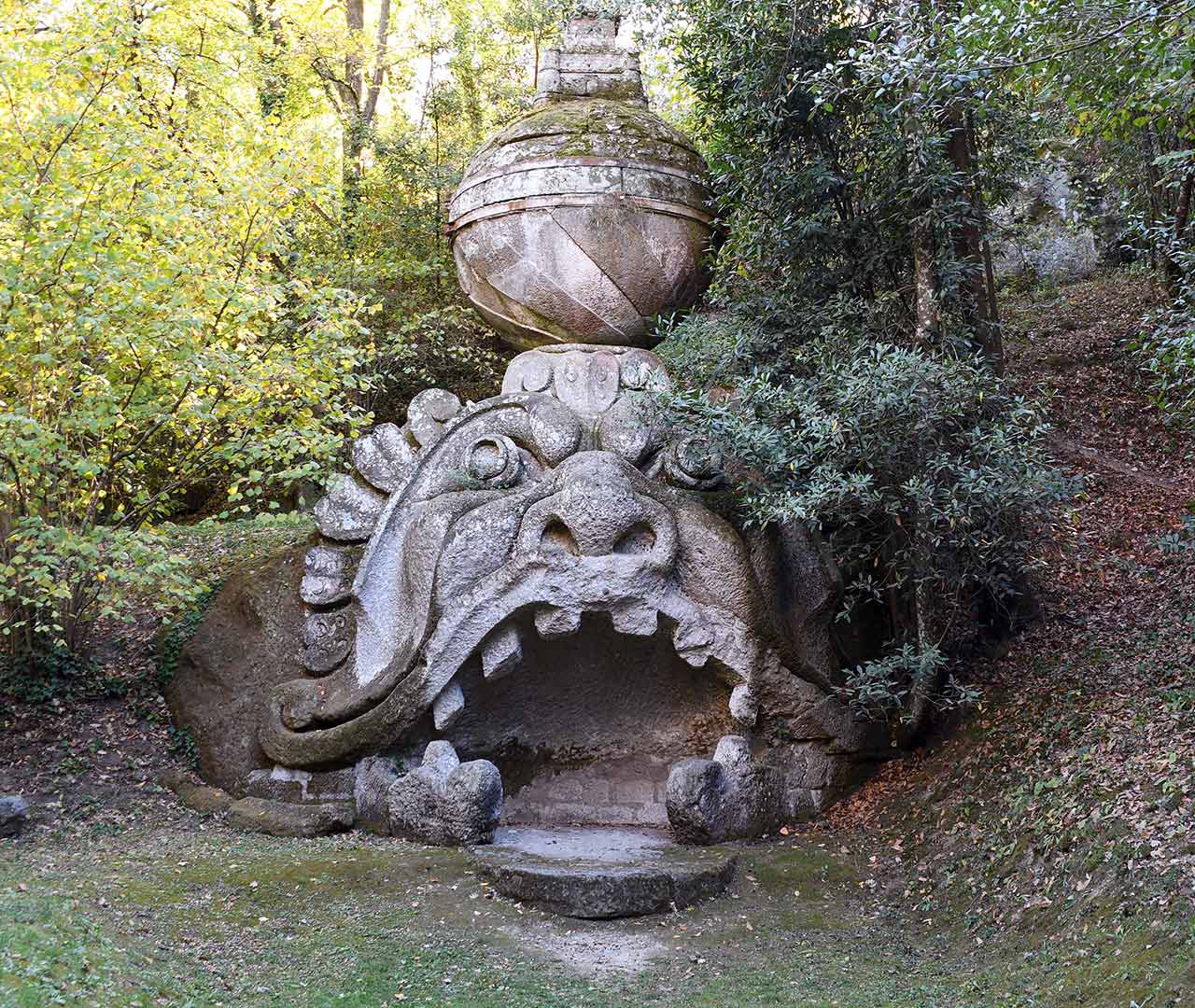 Monsterpark von Bomarzo : Infos, Anfahrt, Preise & Öffnungszeiten | Rom ...
